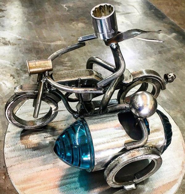 Just A Car Guy: the sculptures of SoCal artist Cozmic Joe Filardi