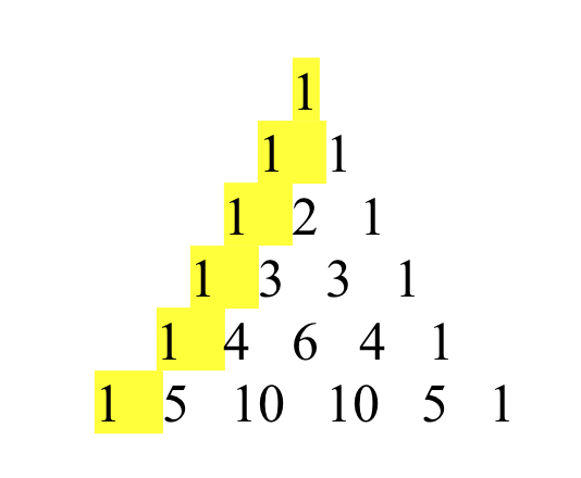 The Art of Logic: Pascal's triangle: fitting polynomials