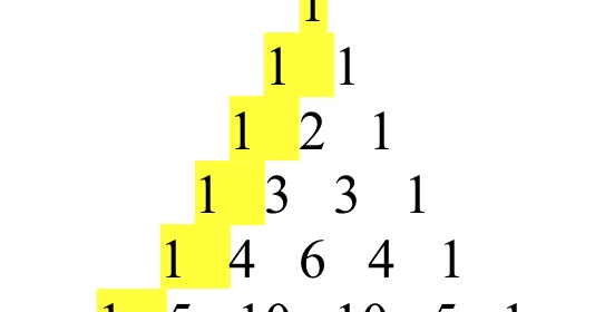 The Art of Logic: Pascal's triangle: fitting polynomials