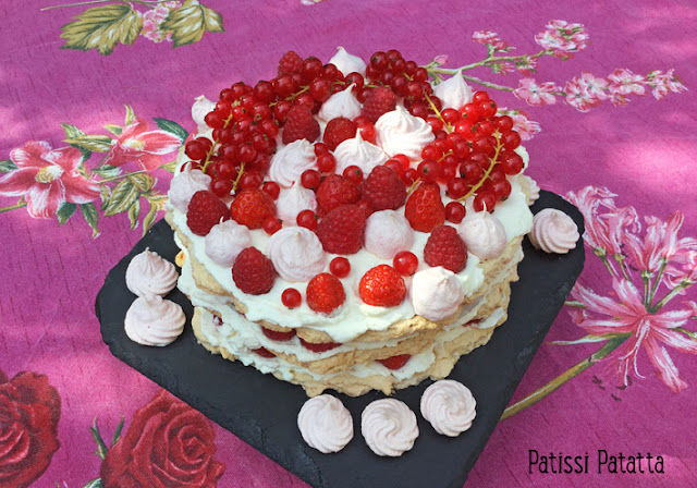 patissi patatta: Layer cake aux fruits rouges