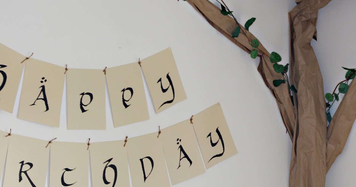 Southern Blue Celebrations: LORD OF THE RINGS / HOBBIT PARTY IDEAS