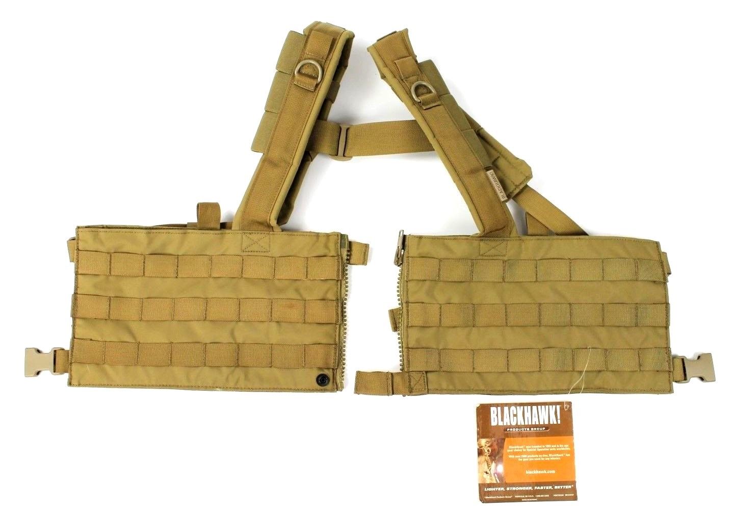 Webbingbabel: BlackHawk S.T.R.I.K.E. Split Front Chest Rig Coyote Tan