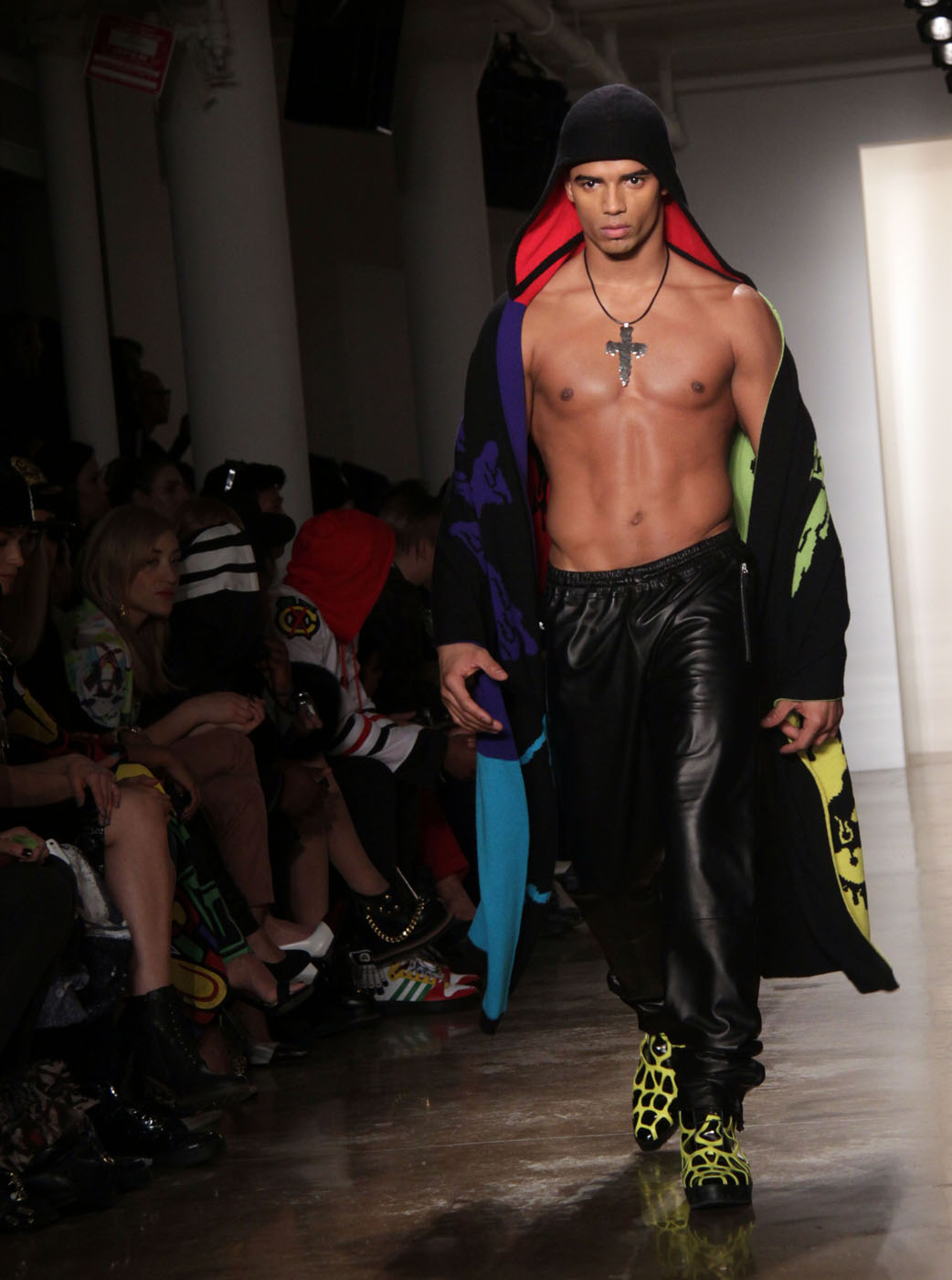 Madonna's Toyboy Brahim Zaibat Makes His Runway Debut | Oh yes I am