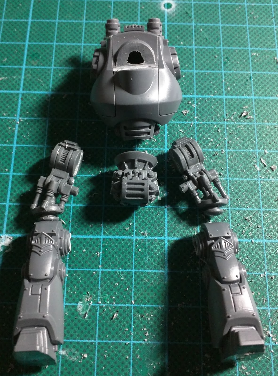 Space Wolves Venerable Contemptor Dreadnought #2