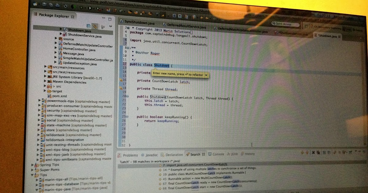 Captain Debug's Blog: Tomcat's Graceful Shutdown with Daemons and ...