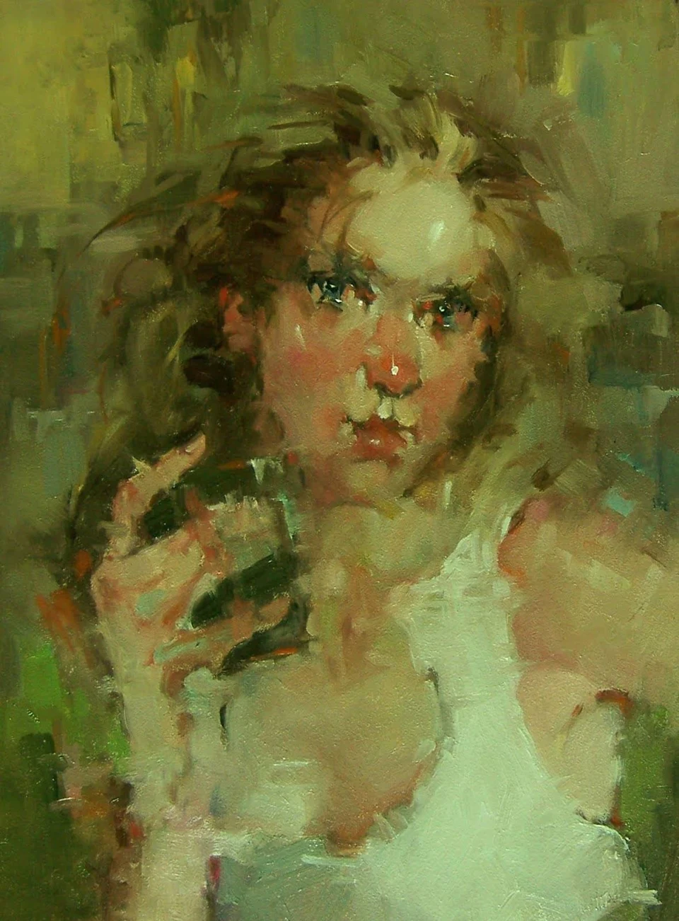 Kim Roberti, 1950 | Impressionist Figurative painter | Tutt'Art ...