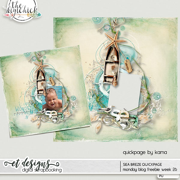 Monday freebie week 26 | Sea Breeze collection the last two day of sale ...