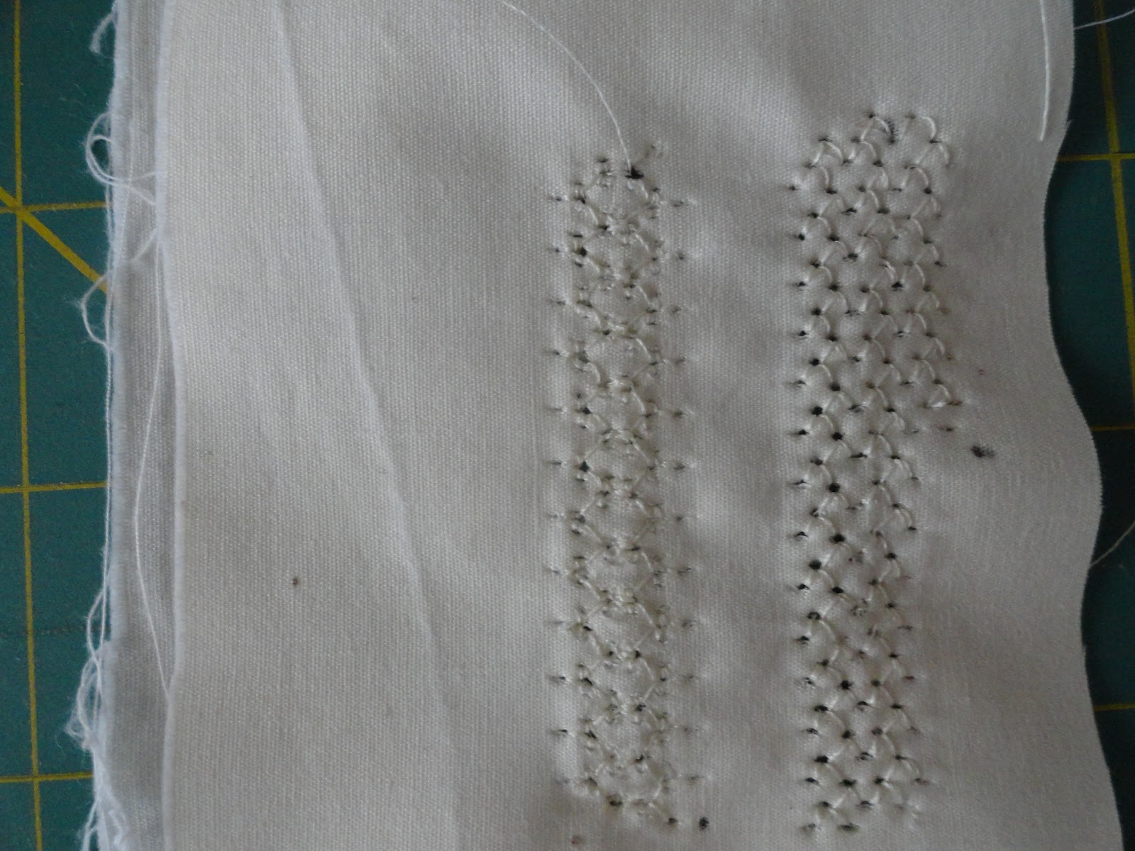 Sewing By Day: Hemstitching and the Wing Needle