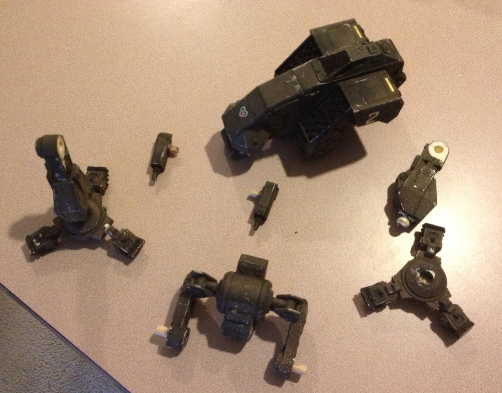 FCY: Battlemech Models: Battletech Toy Prototypes