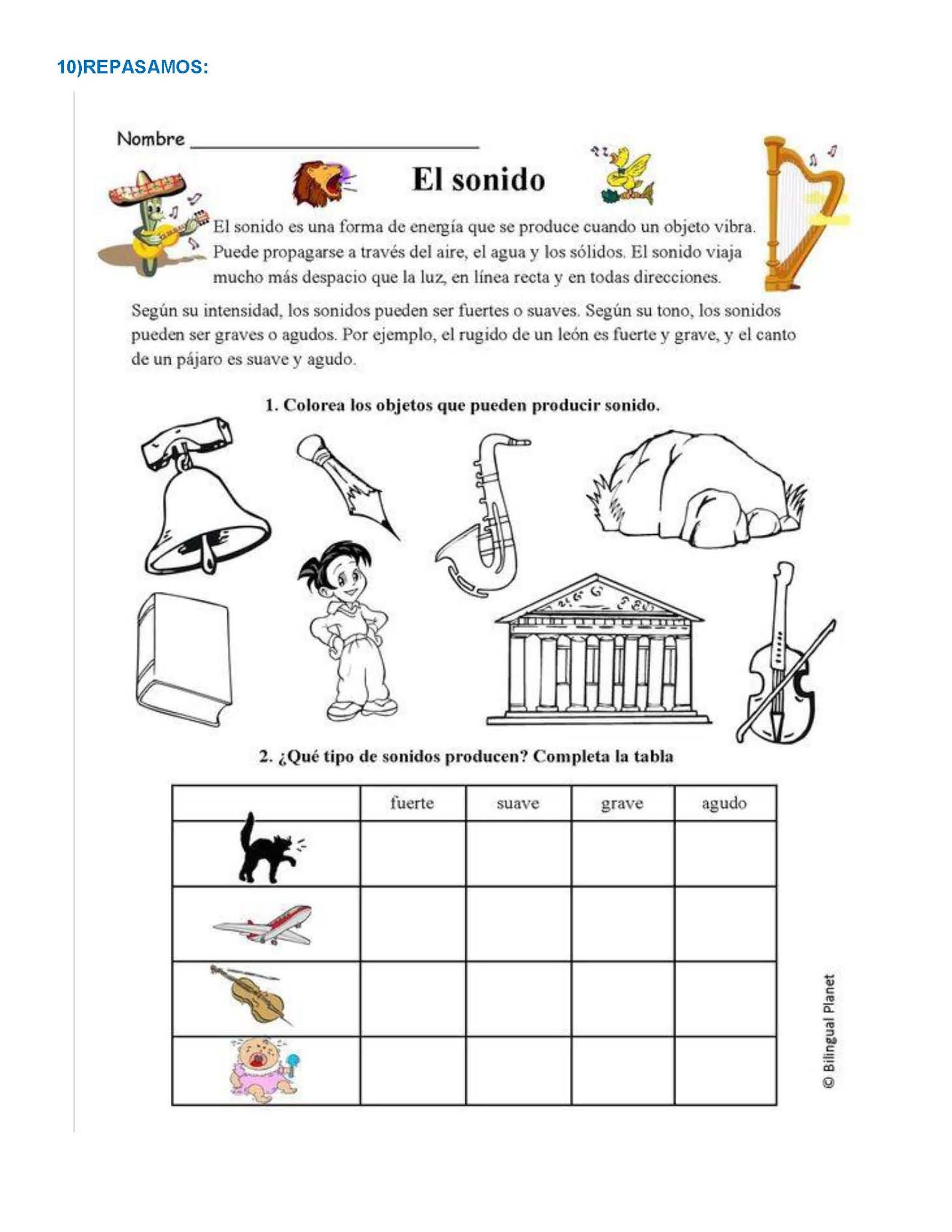 Caracteristicas Del Sonido Y Su Aplicacion Tercer Grado - MXEDUSA Caracteristicas Del Sonido Y Su Aplicacion Tercer Grado - MXEDUSA
