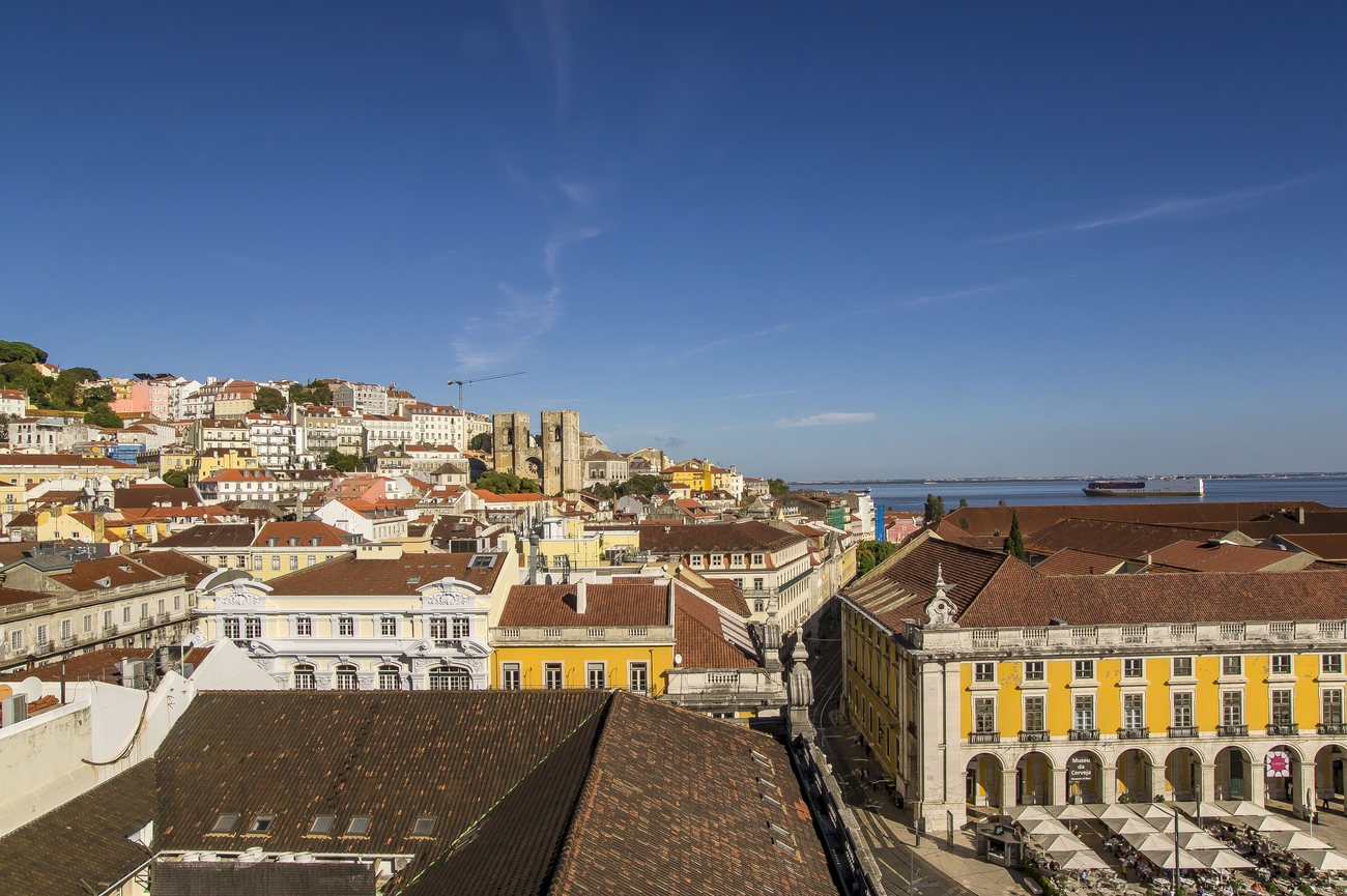 À DESCOBERTA DO MEU PAÍS: Lisboa - Miradouro do Arco da Rua Augusta