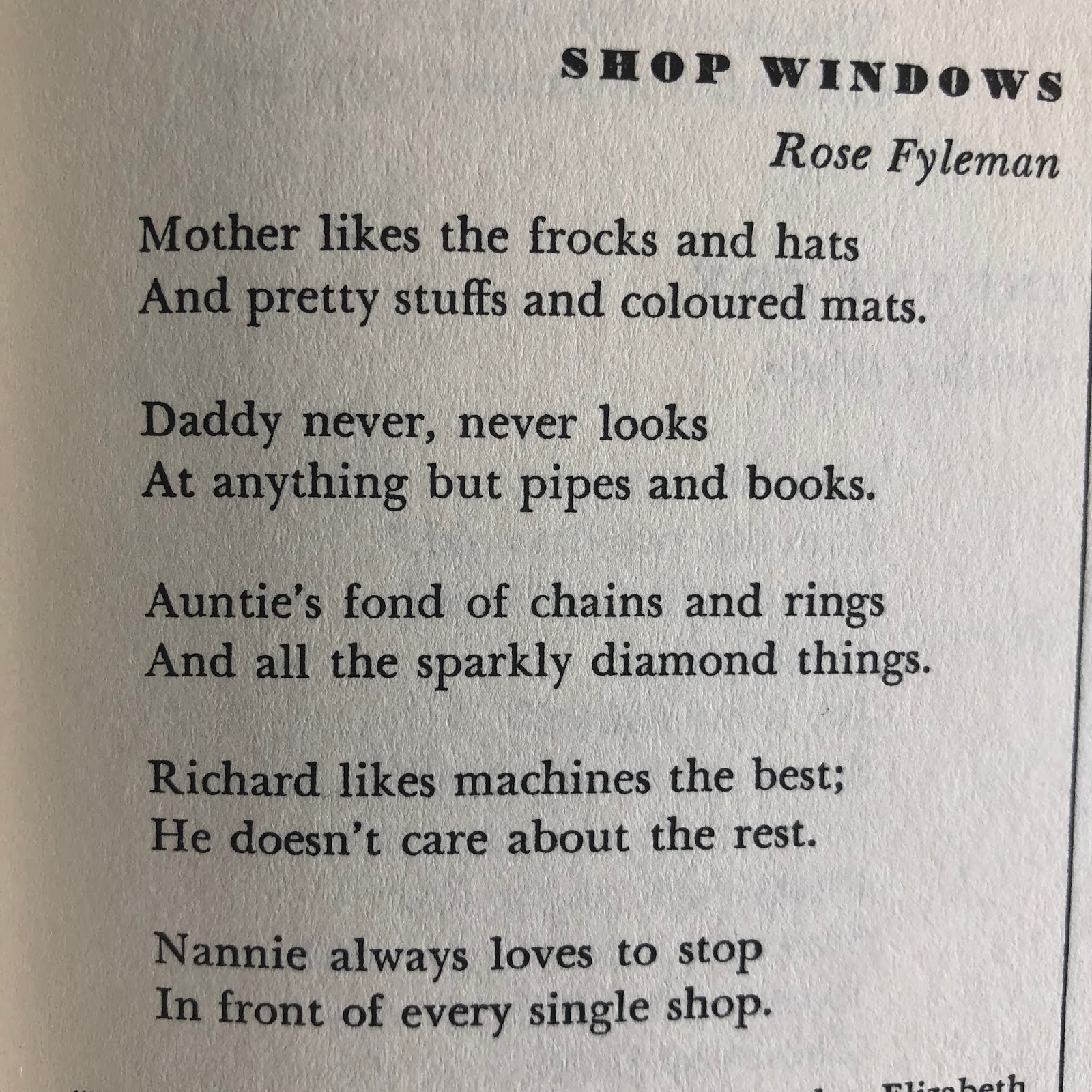 the marlowe bookshelf: Time For Poetry