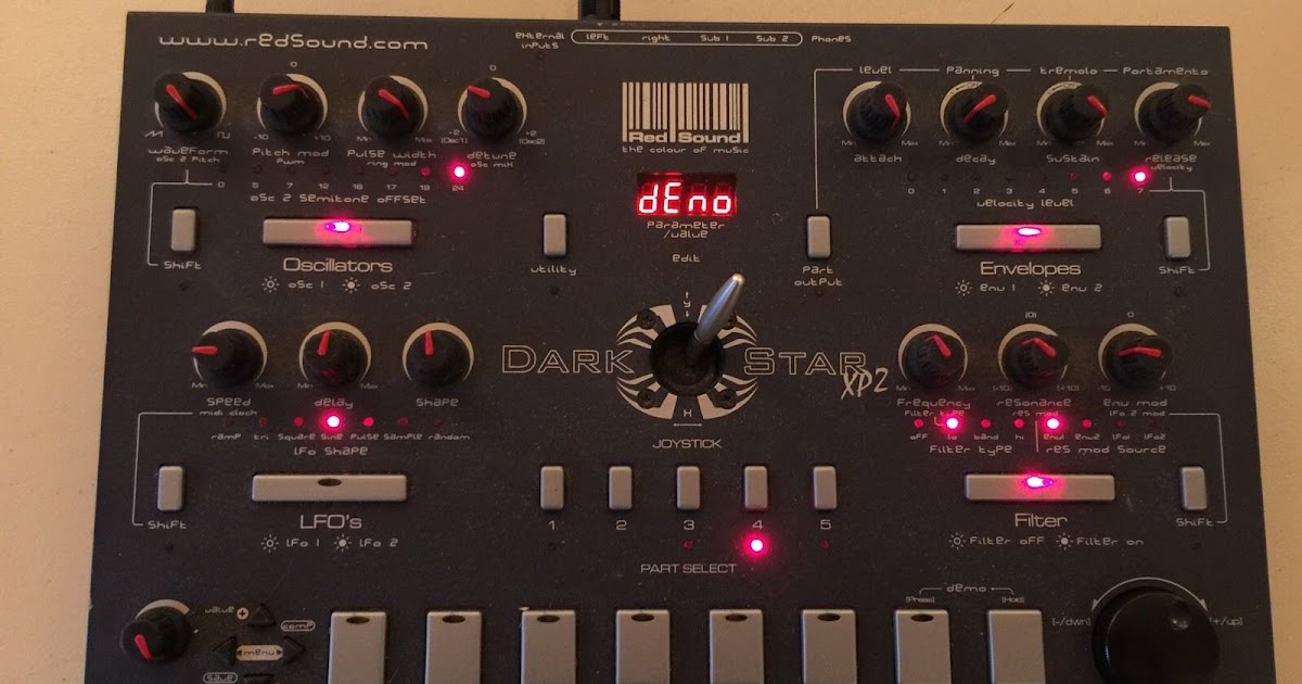 MATRIXSYNTH: Red Sound Darkstar XP2 Virtual Analog Synthesizer