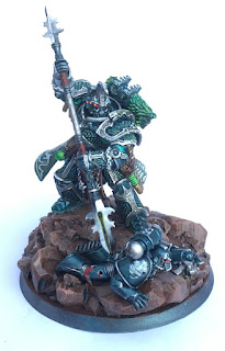 Warpstone Flux: Alpharius - Finished Model