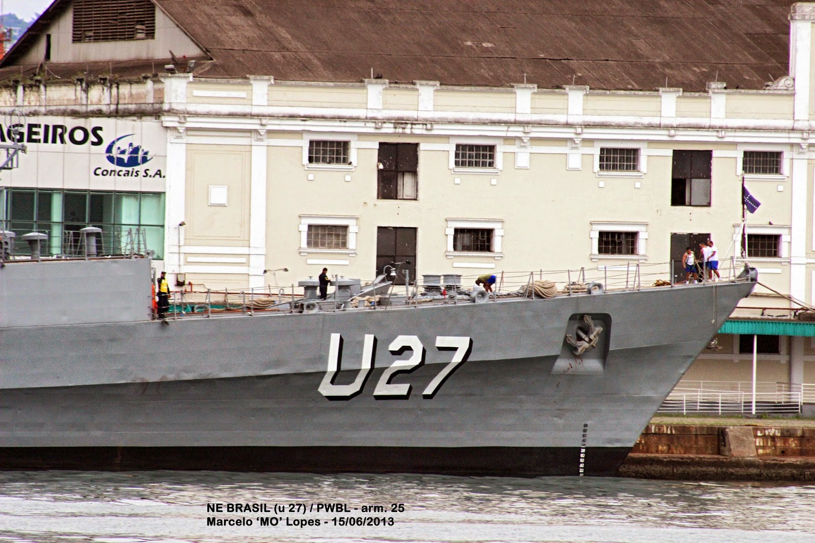 Santos Shiplovers: NE Brasil (U 27) / PWBL - Atraca em Santos nesta ...