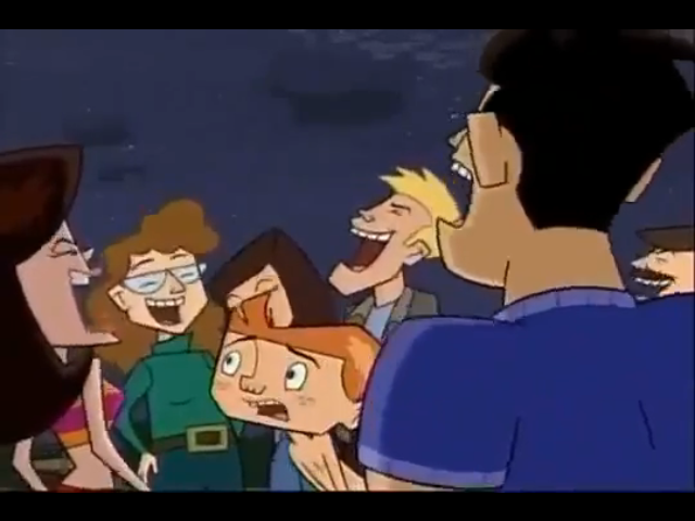 Shirtless Drawn Cartoon Boys & Men: Naked Todd Daring