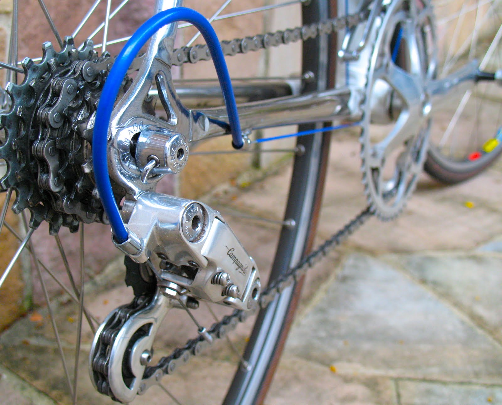 campagnolo delta brakes: Blue steel
