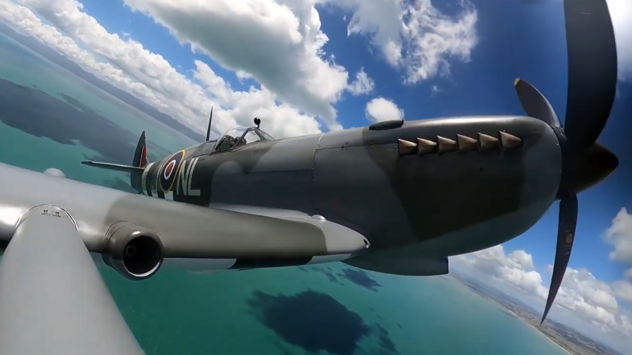 NZ Civil Aircraft: Celebrating Spitfire LF XVI TB252/ZK-NLJ