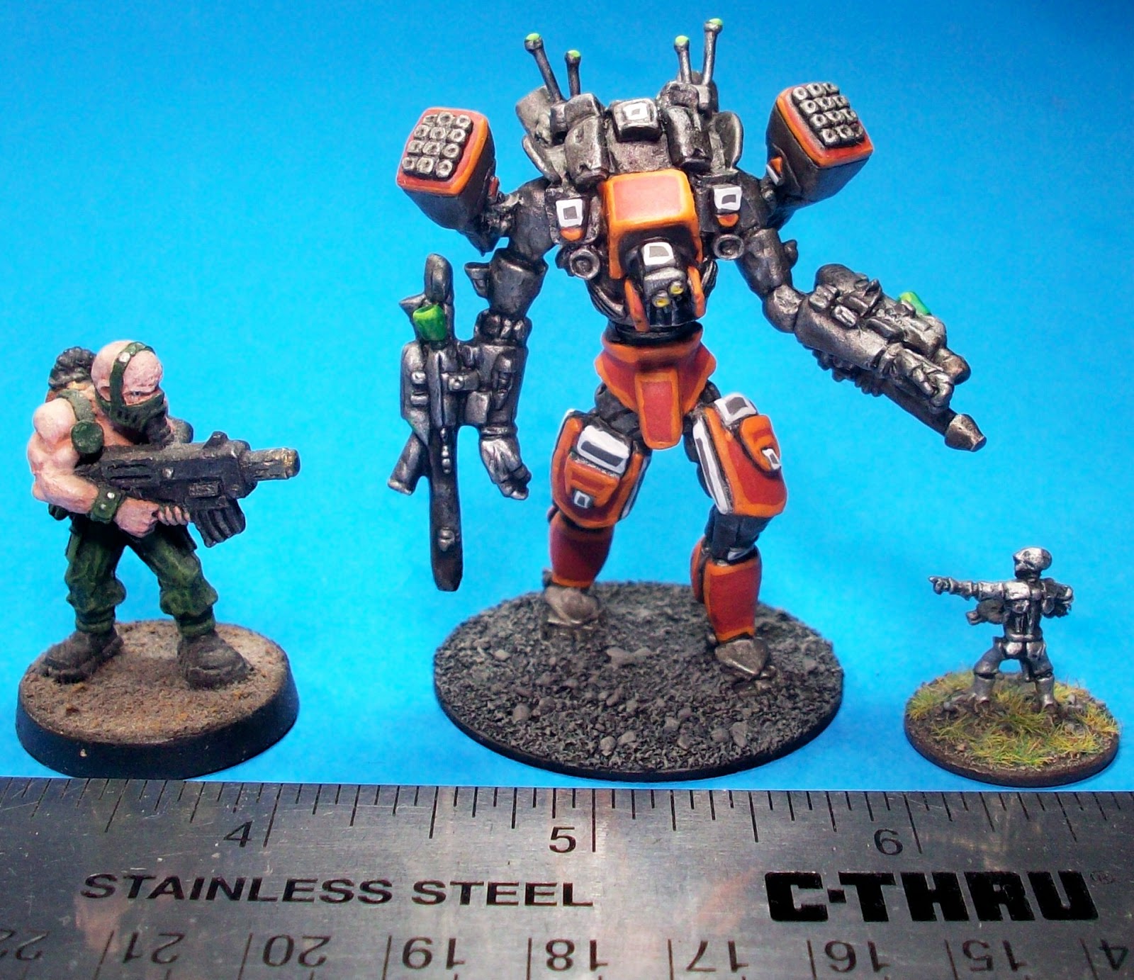 Broken Stars & Burning Ships: Commission Work: GZG Alien Crusty Mecha