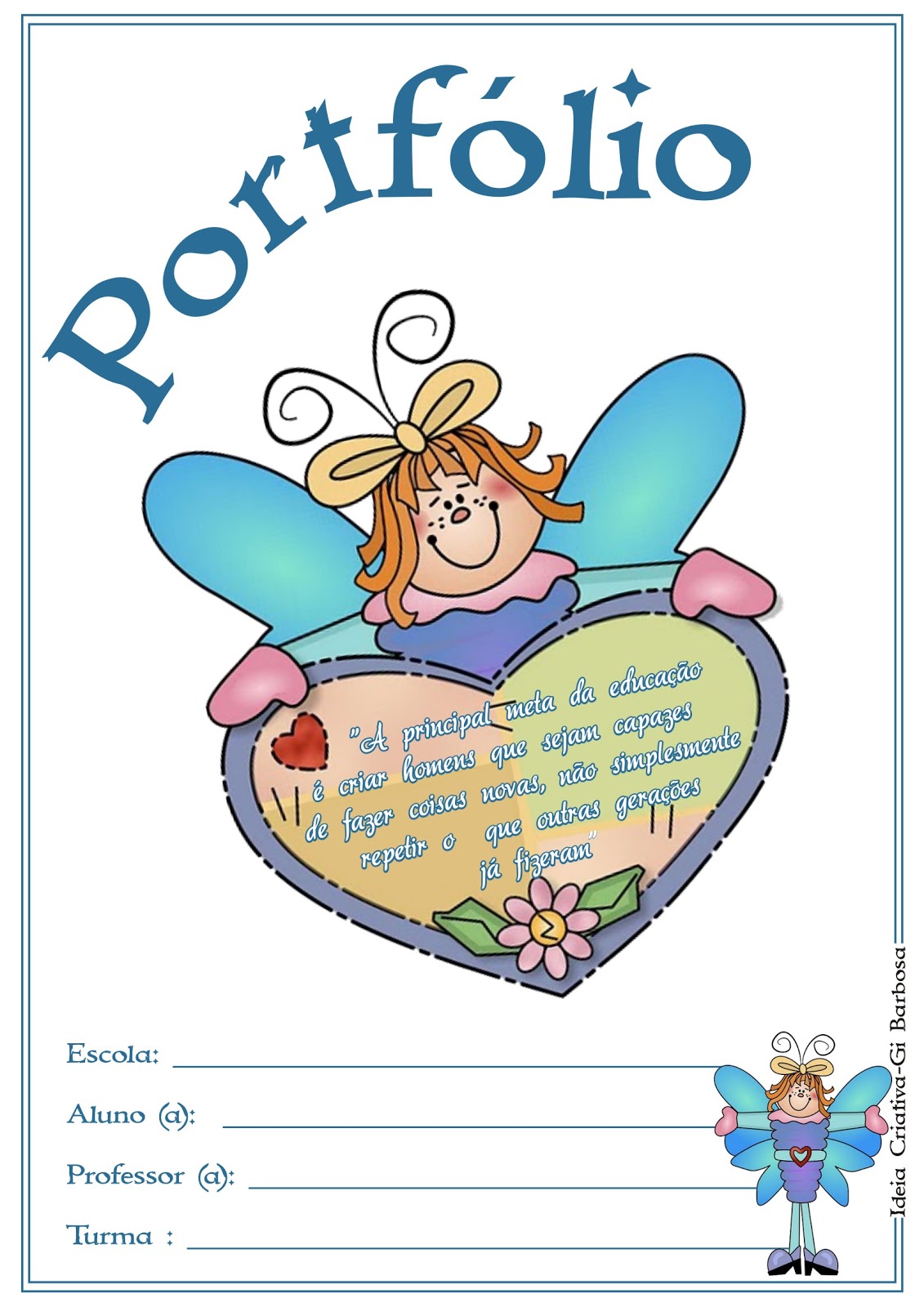 portf%C3%B3lio.jpg (1131×1600) | Capas para portfólio, Portifolio ...