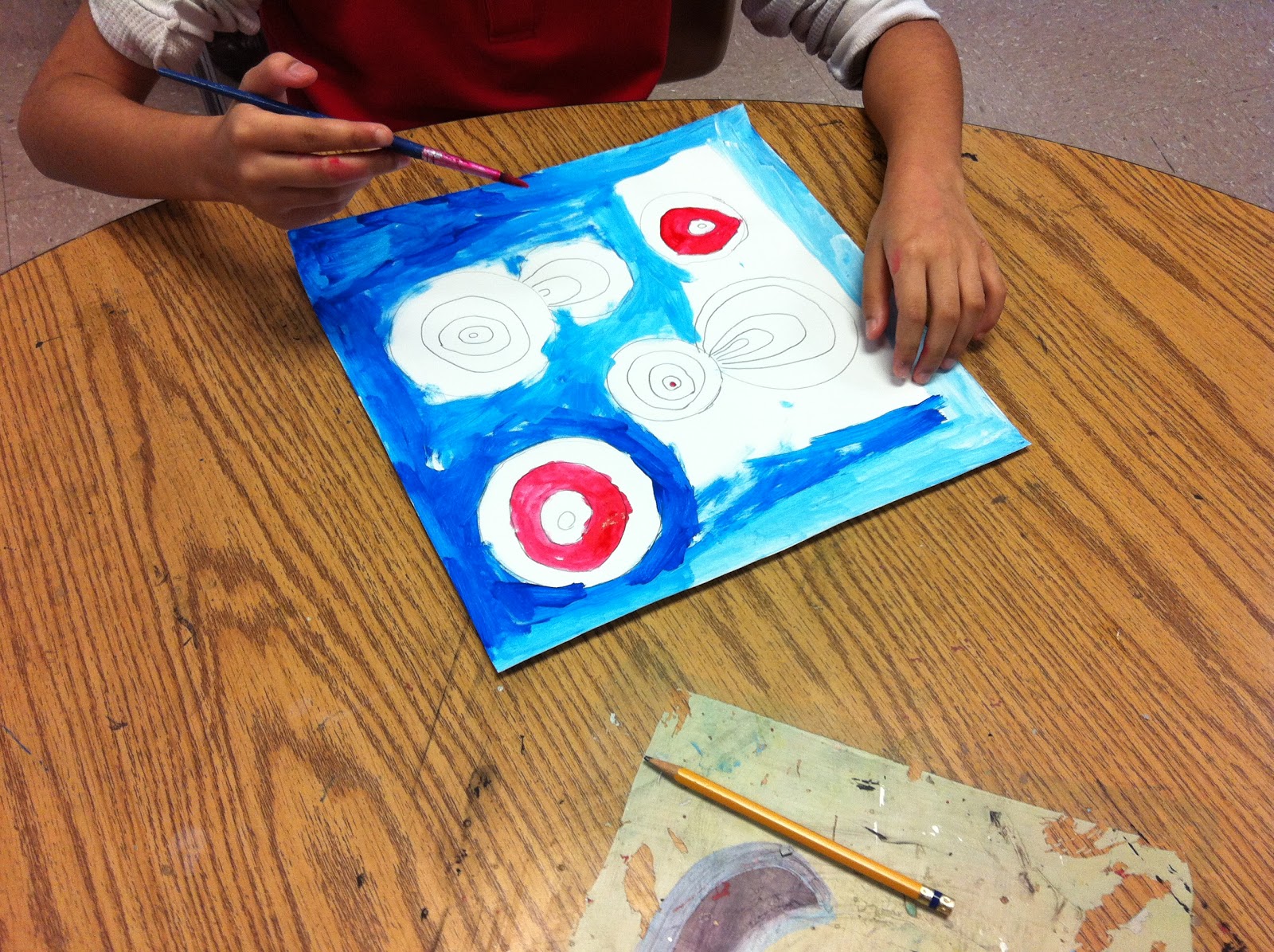 ChumleyScobey Art Room: Kandinsky Concentric Circles