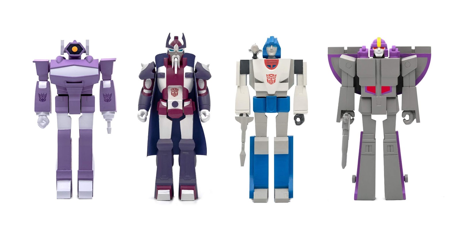 Transformers Size Comparison Charts