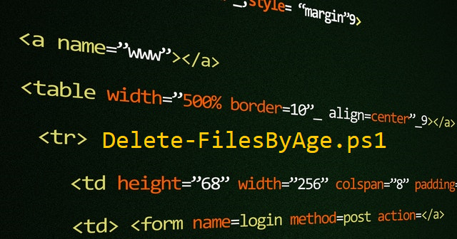 PowerShell Script to Delete Files By Age with Email Summary Report and ...