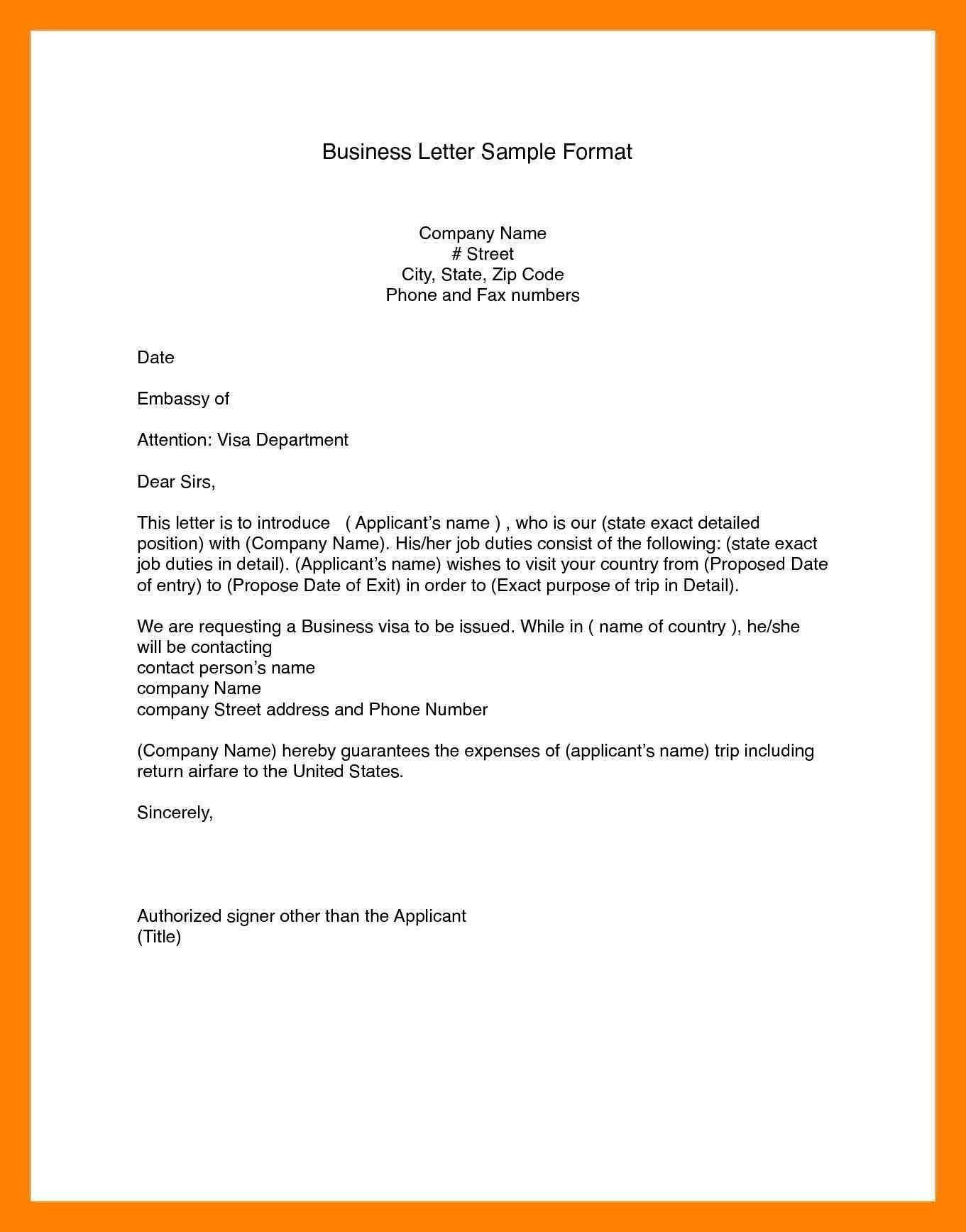 Letter Format For 6Th Graders - Formal Letter