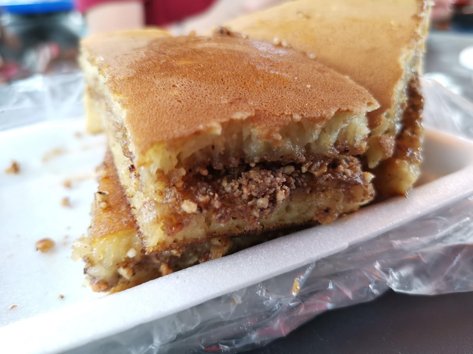 Menglembu Famous Chinese Big Apom - Apam Balik @ near Menglembu Market