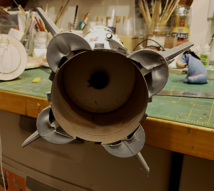 Model Rocket Building: Saturn V Fairing Melts? BIG Tip