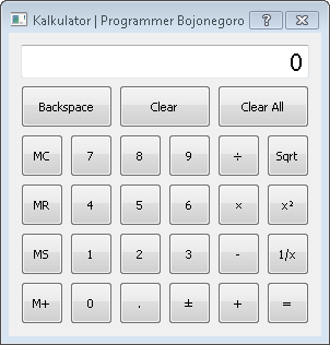 Membuat Aplikasi Kalkulator Dengan Python Menggunakan Library PySide ...