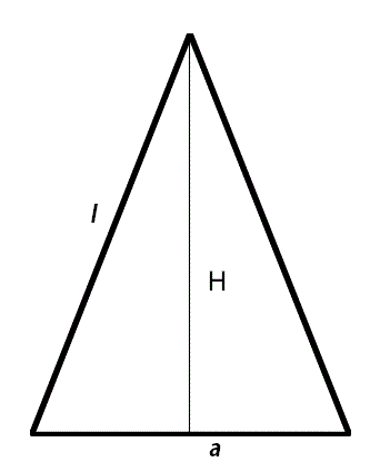Formule del Triangolo Isoscele • Scuolissima.com