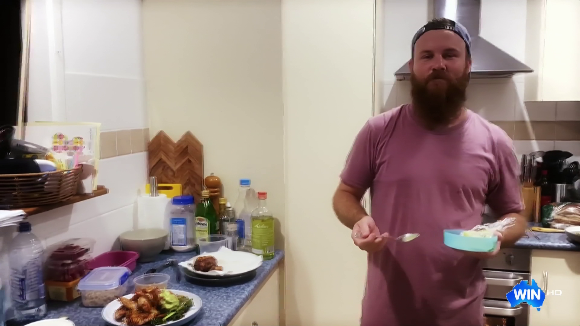 ausCAPS: Brent Draper shirtless on Masterchef Australia