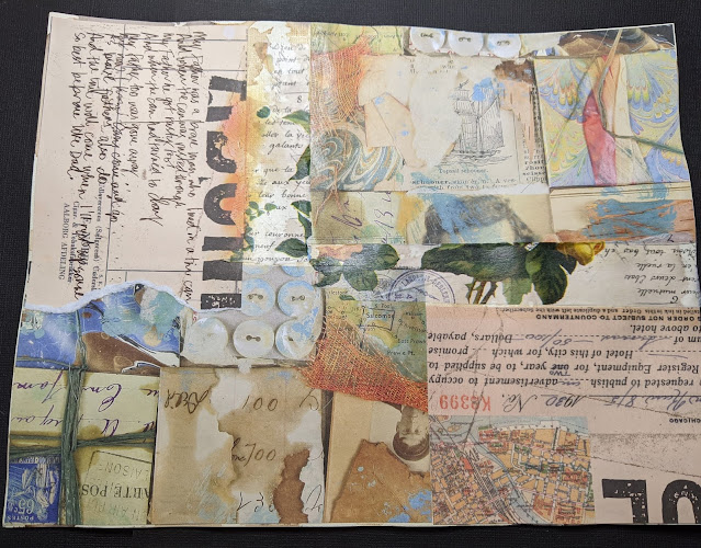 The Art Sook: A scrap collage challenge