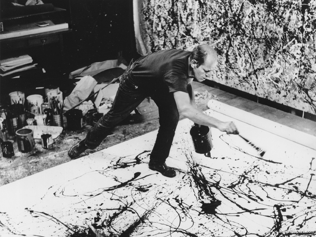 ImpressionARTE: Pintar ao estilo de Pollock!