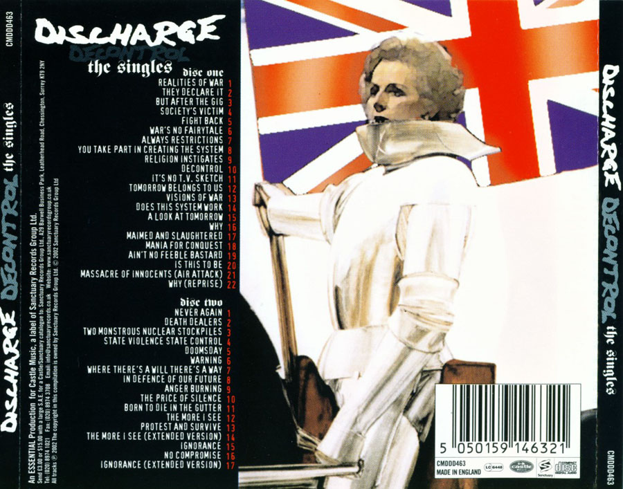 THE SKY IS BLUE AGAIN: Discharge - Hear Nothing See Nothing Say Nothing ...