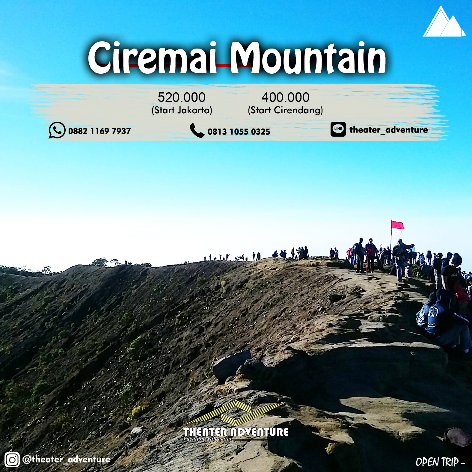 Open Trip Gunung Ciremai 2018 - Theater Adventure