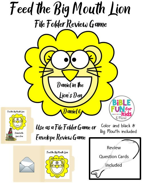 Feed the Lion Game | Bible Fun For Kids