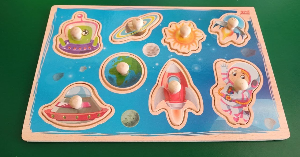Taska Ummi Ida: Aktiviti Puzzle Mudah Angkasa Lepas