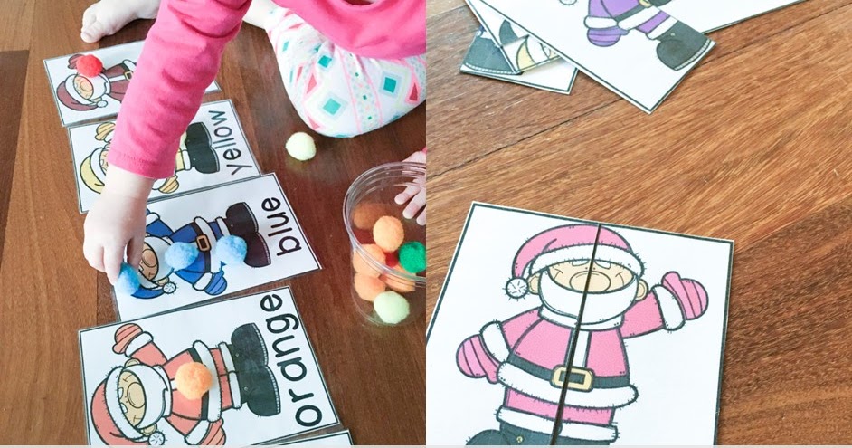 Santa Colors | Live, Laugh, I LOVE Kindergarten