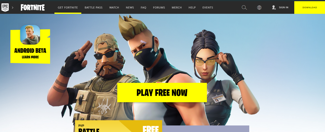 How to sign up fortnite online game?