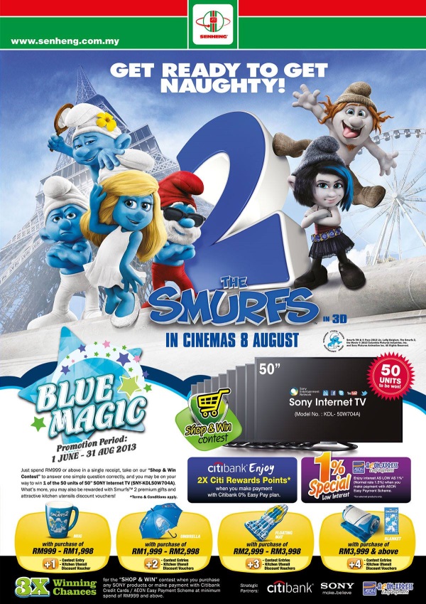 SenHeng Blue Magic Shop & Win Contest - Malaysia Online and Offline ...