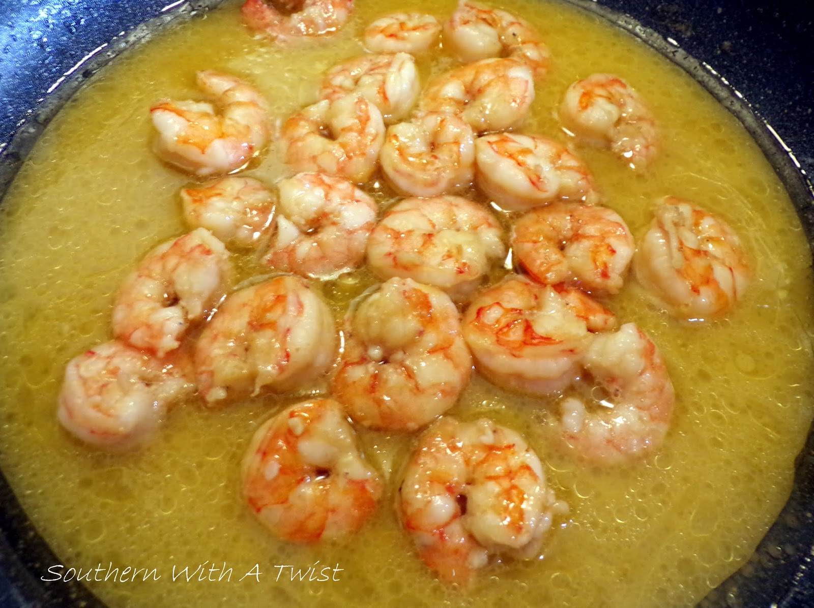 Southern With A Twist: Sautéed Shrimp