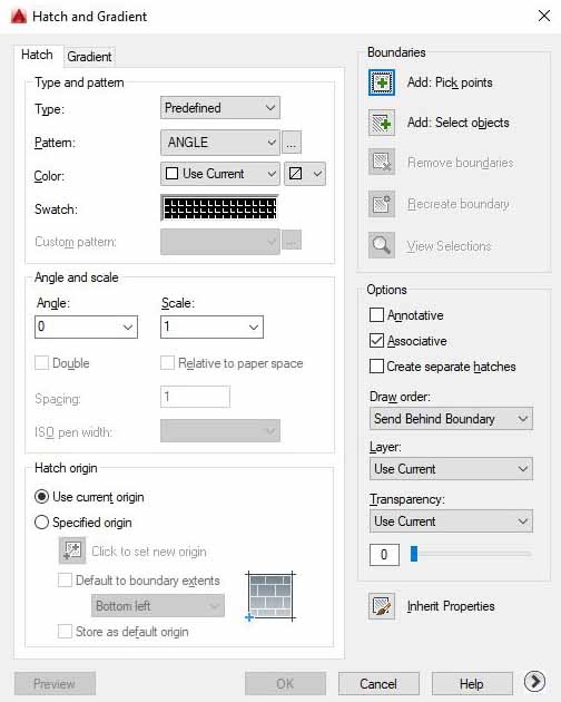 AchTeknologi: Memberi Arsiran Pada AutoCAD Dengan Sortchut Hatch
