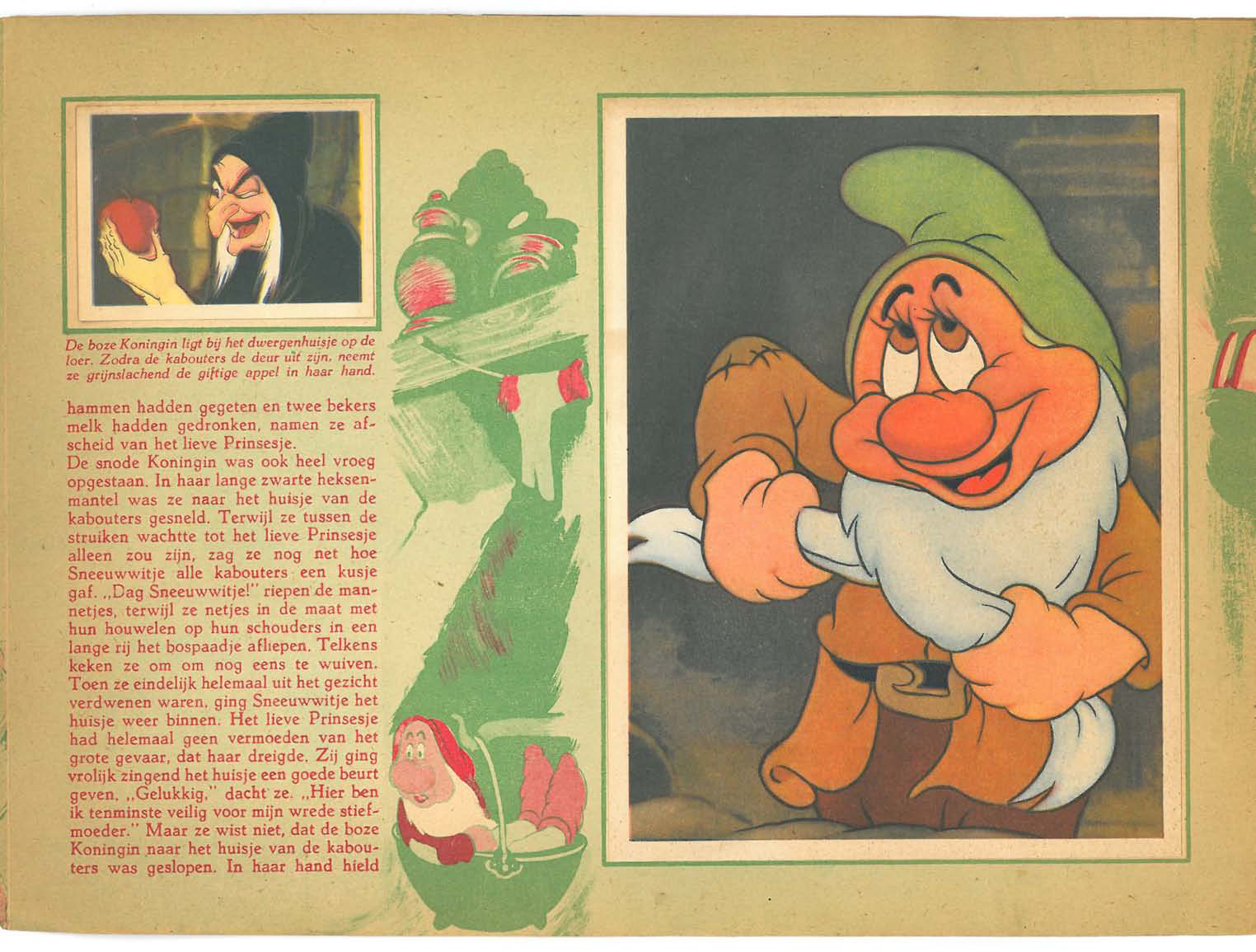 Filmic Light - Snow White Archive: 1950s Sticker Book from the Netherlands
