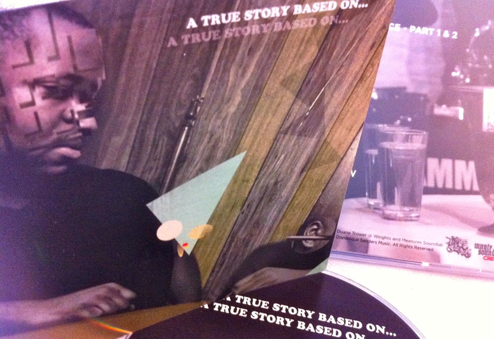 Plastic Sax: Album Review: Dominique Sanders- A True Story Based On...