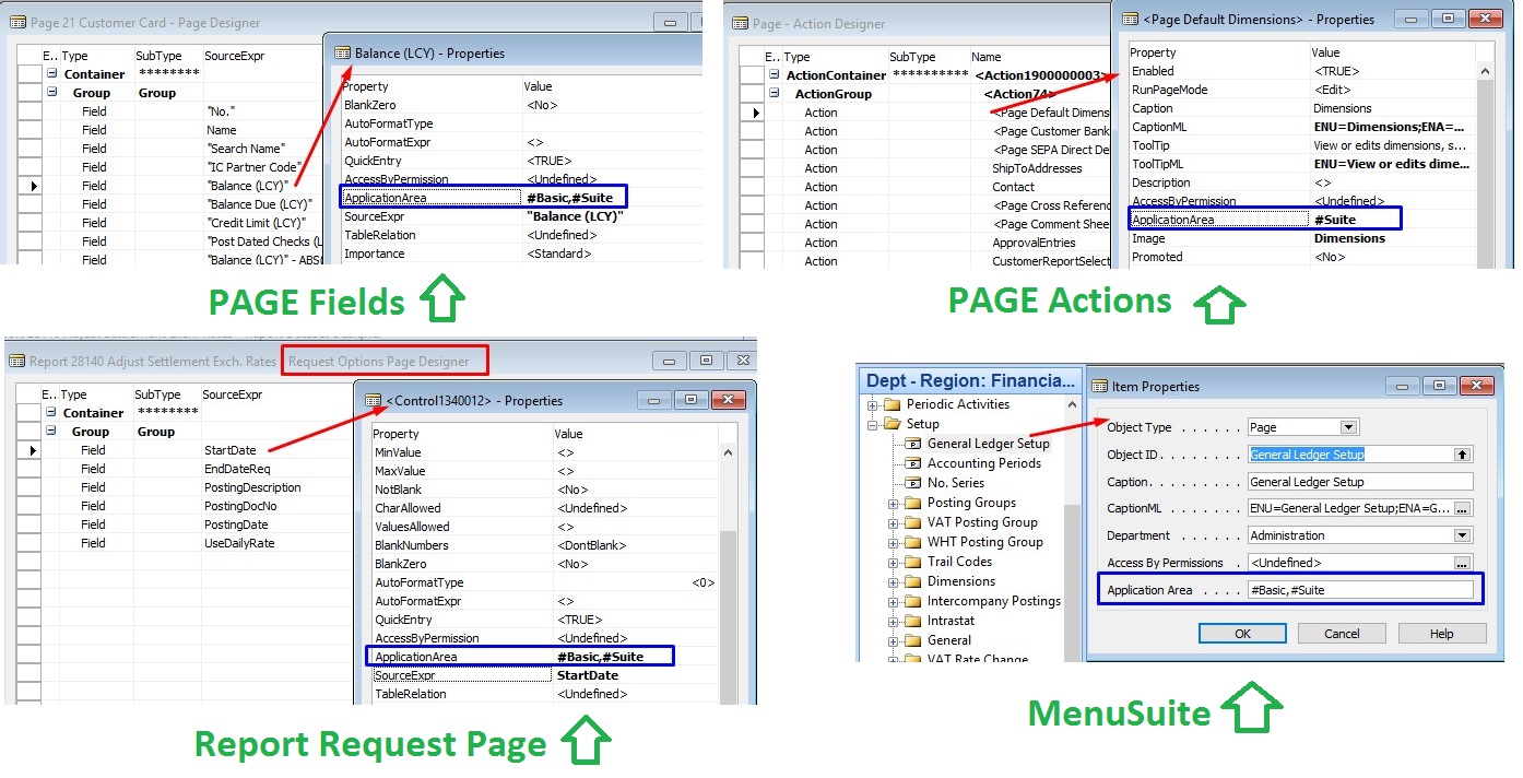 Microsoft Dynamics Nav 2017 Thoughts On Applicationarea Property
