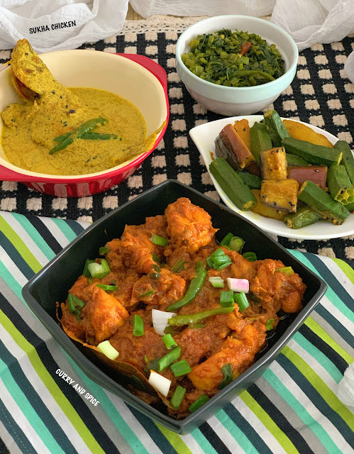 CURRY AND SPICE: SUKHA CHICKEN