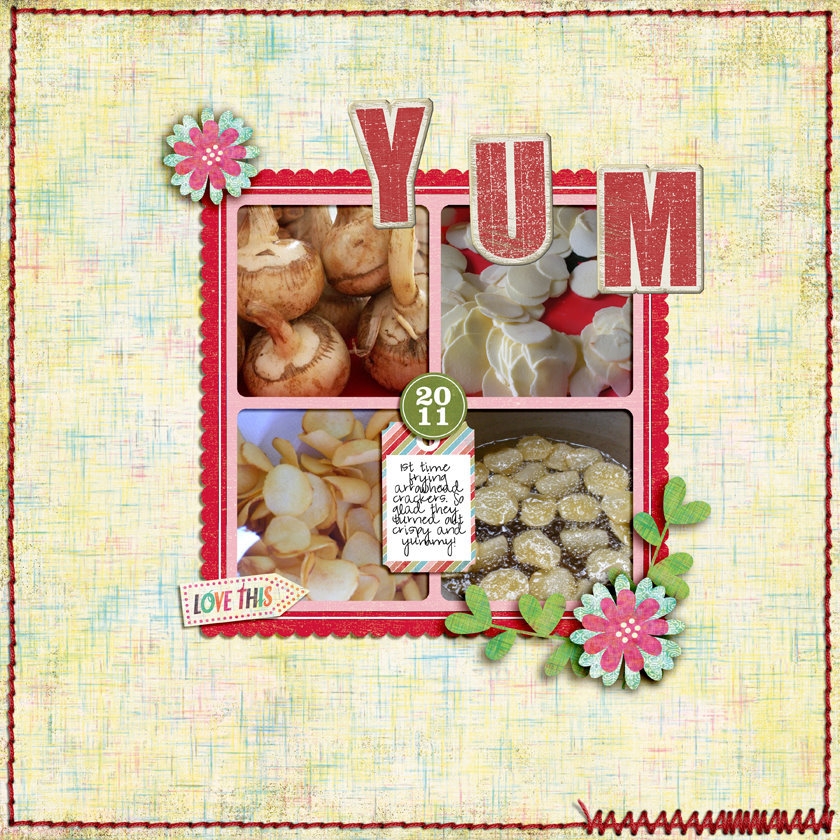 Paperpapier: LO-Yummy arrowhead crackers