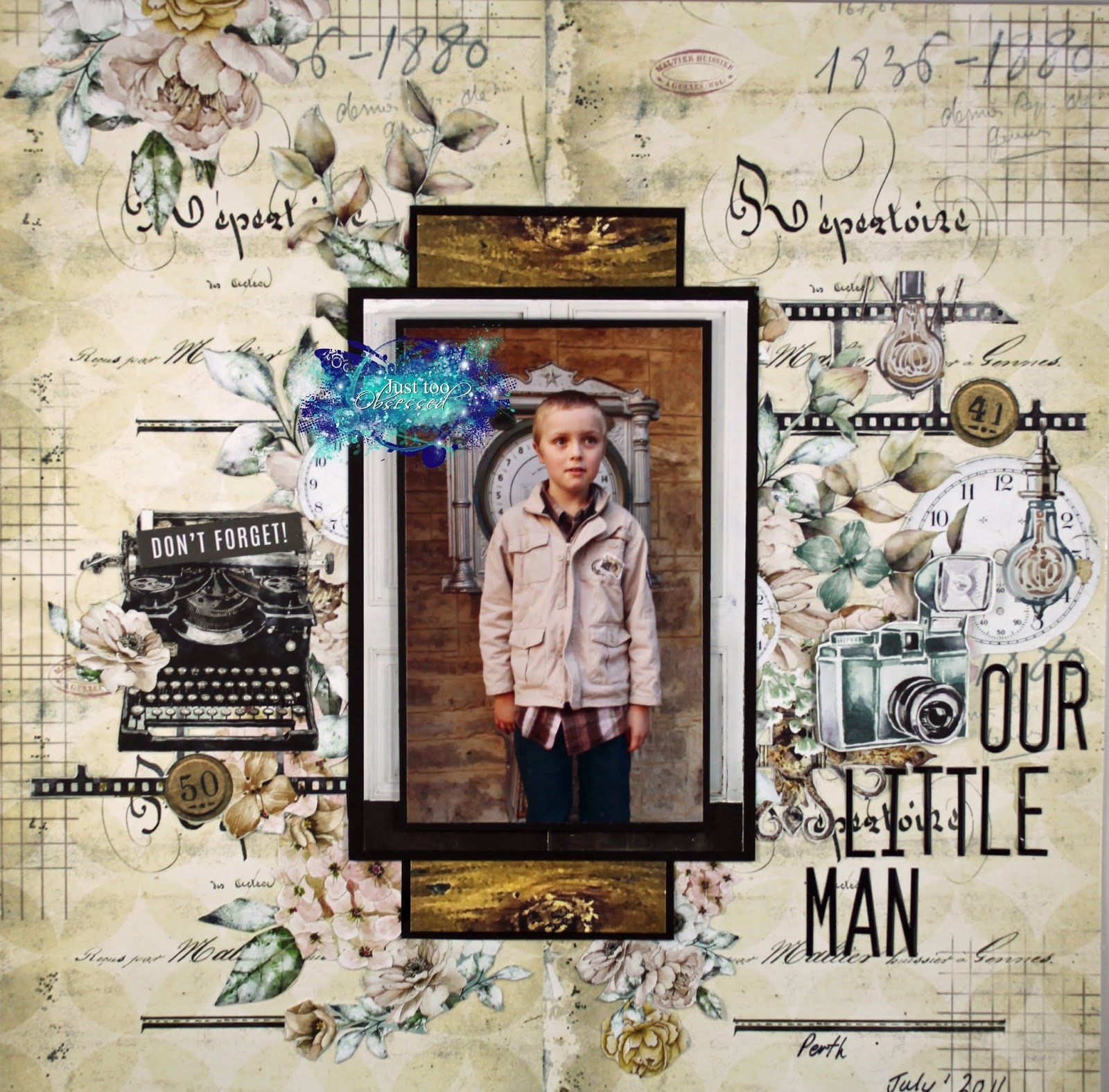 Just too Obsessed: Our Little Man